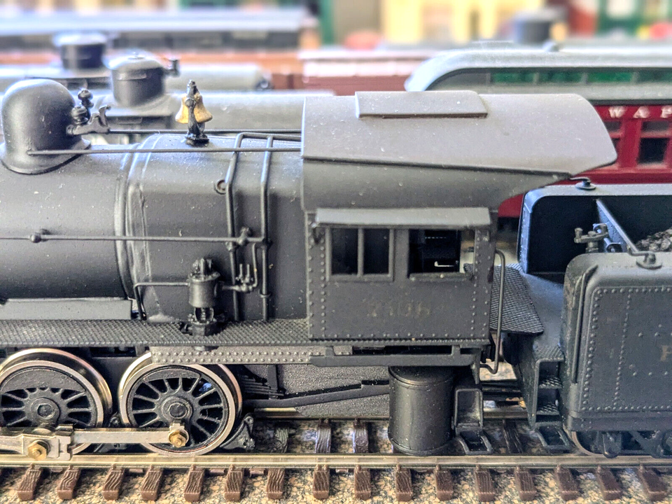 L@@@K! OVERLAND BRASS PRR CLASS B-6 0-6-0 HO *CUSTOM-PAINT *HEADLAMP ...