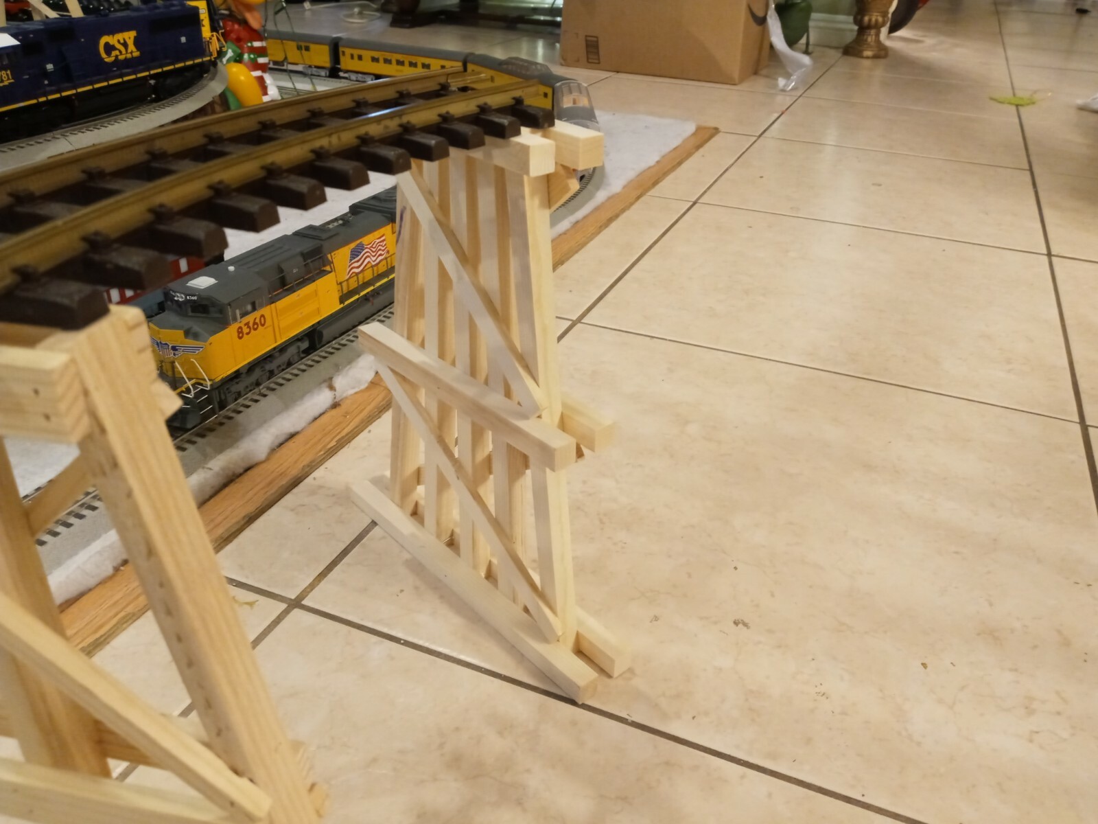 G Scale Model Train Garden Trestle 12 inch Set of 10 For LGB USA MTH ...