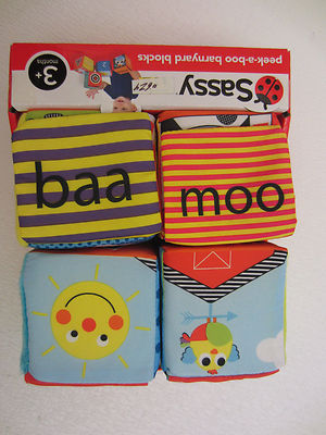 Soft Farm Puzzle Blocks Set of 4 | eBay