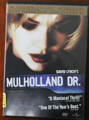 Mulholland Dr. (DVD) David Lynch/Insert/Like New/2168 25192178023 | eBay