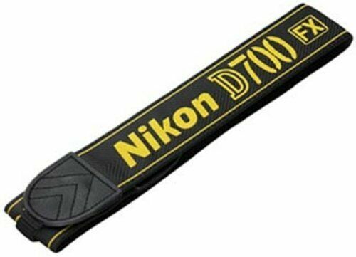 Nikon Japan Camera Neck Official Strap AN-D700 for D700 Black Yellow | eBay