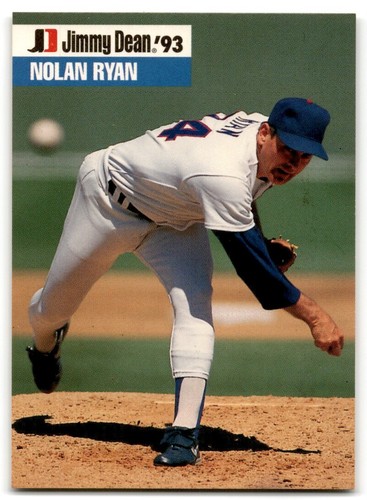 1993 Jimmy Dean Nolan Ryan Texas Rangers #16 | eBay