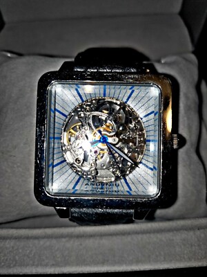 Android AD533 SKELETON PRISM 8N24 MIYOTA Automatic Skeleton Bracelet ...