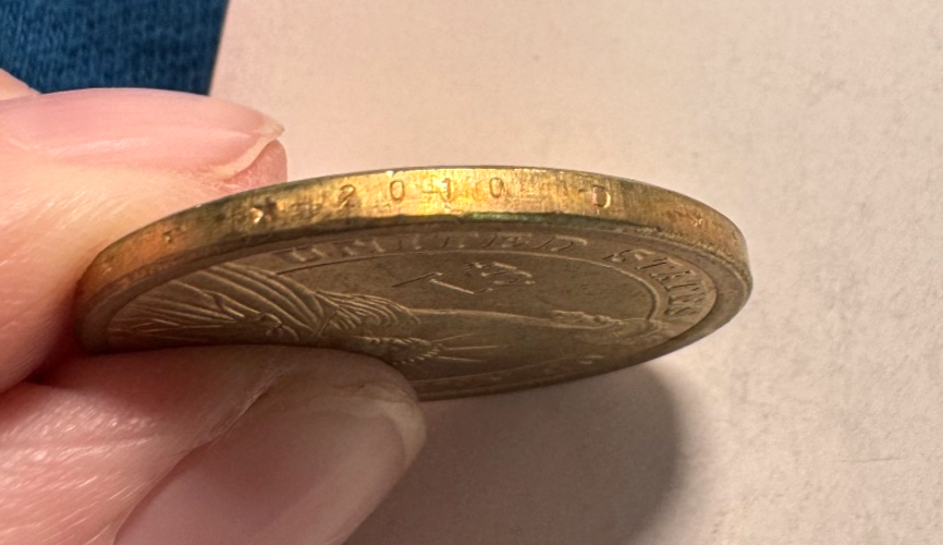 James Buchanan 15th President (1857-1861) Mint US One Dollar Coin 2010 ...