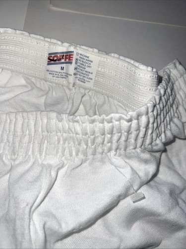 Soffe Womens Cheerleading Dance Gym Cheer Cotton Shorts White Sz M NEW ...