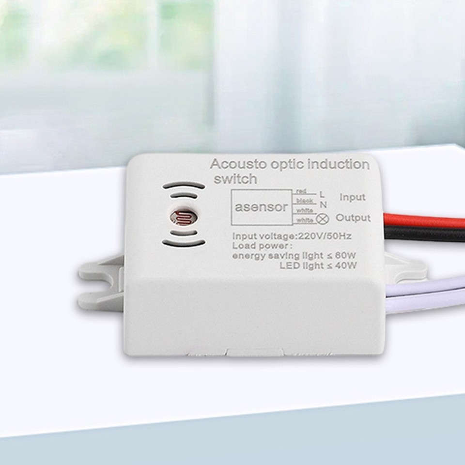 Indoor LED Automatic Sound and Light Control Switch Module 220V Power ...