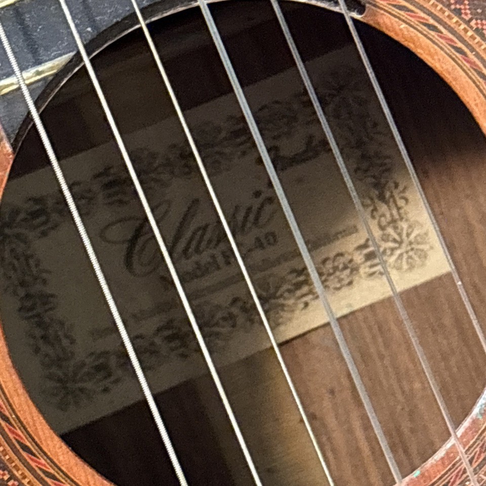 READ Description Vintage Fender FC-40 Classical Guitar Nylon Acoustic ...