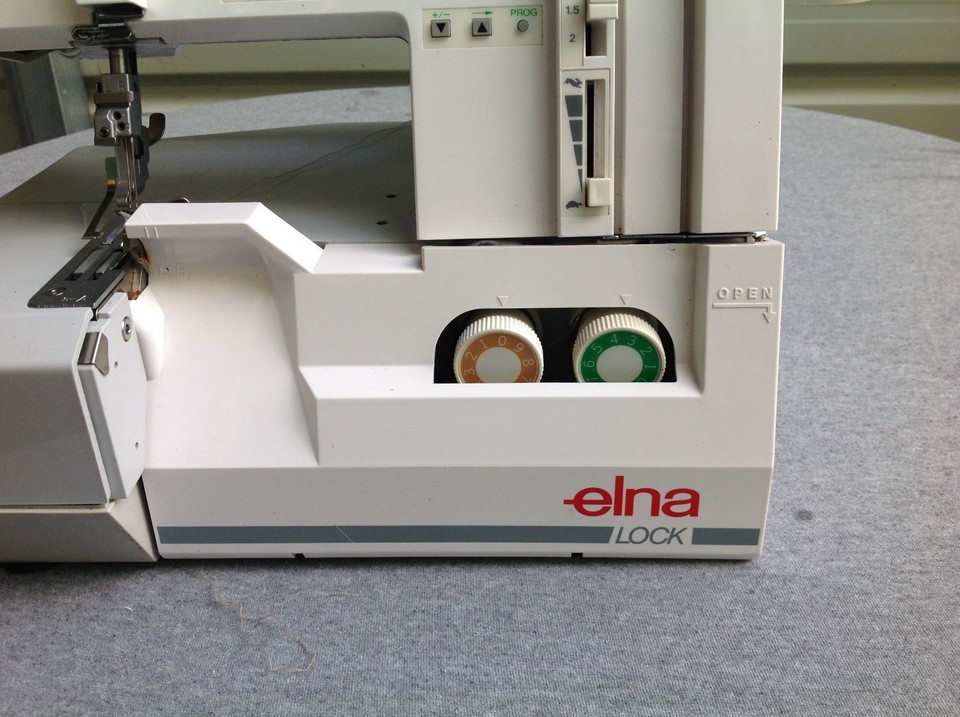 Elna Lock Pro 5 DC Serger Sewing Machine For Parts Or Repair | eBay
