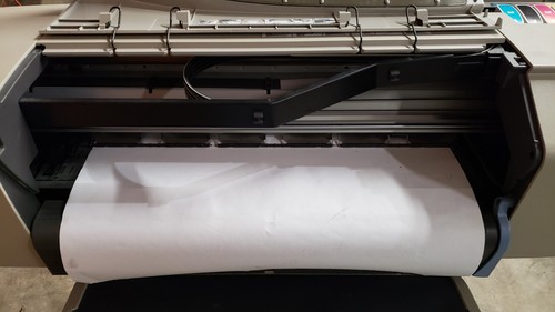 Hewlett Packard DesignJet 500 24" roll printer Model No. C7769B | eBay