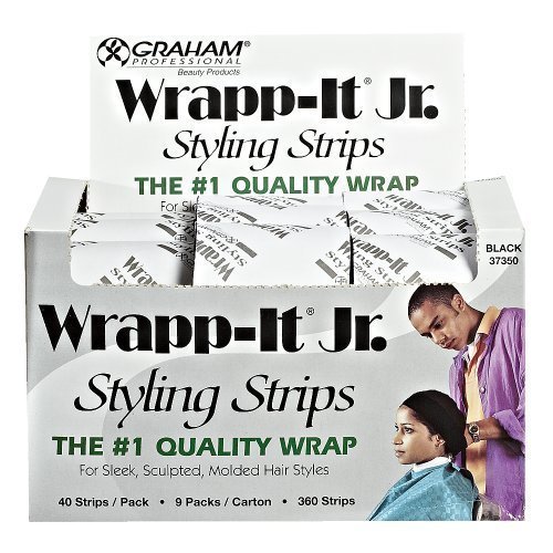 Graham Wrapp-It Jr. Styling Strip Refills 9 packs of 40 strips | eBay