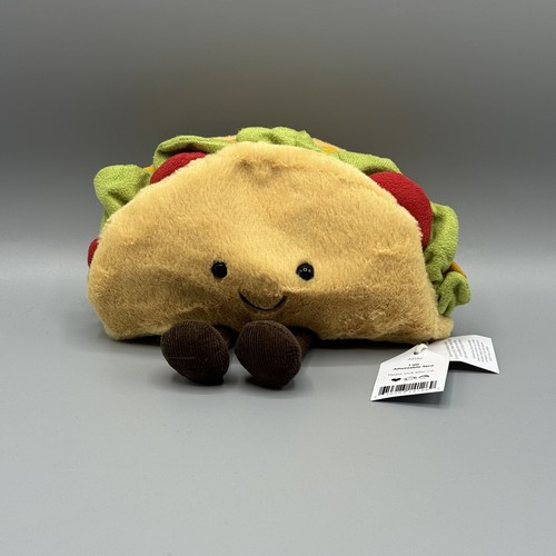 Jellycat Amuseable Taco Plush Stuffed Toy 7" Authentic U.S. Seller for ...