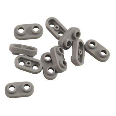 10 NEW LEGO Plate, Modified 1 x 2 Rounded with 2 Open Studs Light ...