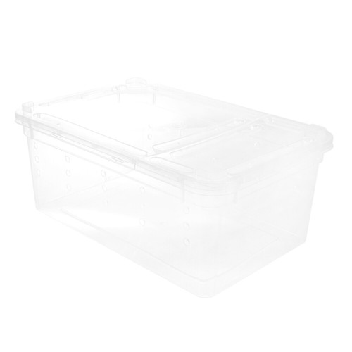 Insect Rearing Box Plastic Spider Landscape Tank Reptile Turtle ...