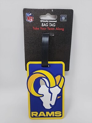 Los Angeles Rams Soft Luggage Tag | eBay