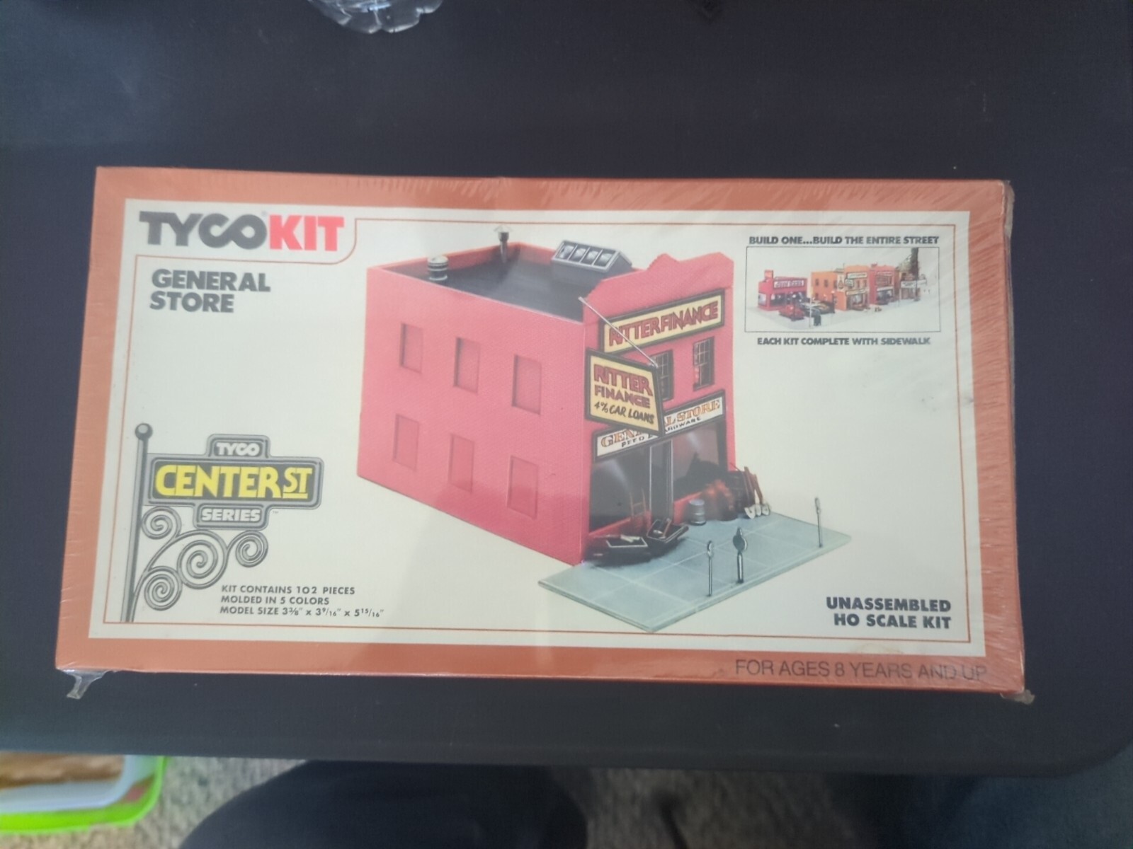 HO Scale Tyco Ritter Finance General Store Building Kit #7798 B Sealed ...