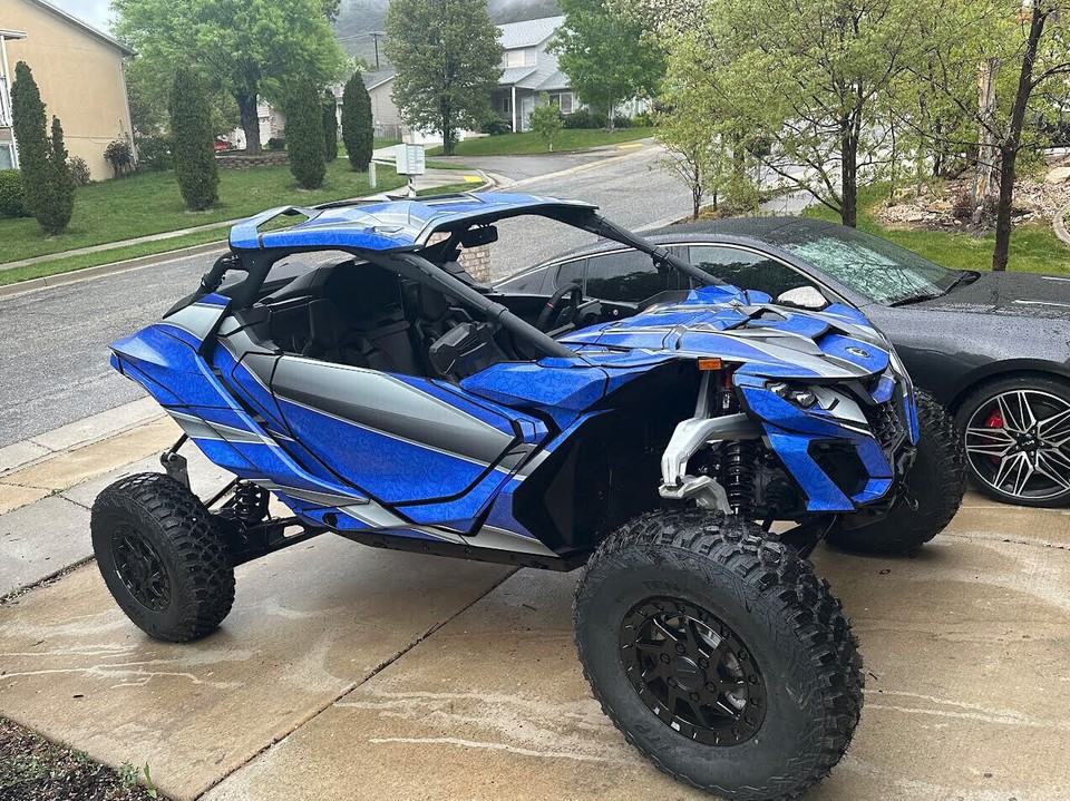 2023+ Can Am Maverick R Decal Graphic Kit Wraps 4x4 Off Road Sticker ...
