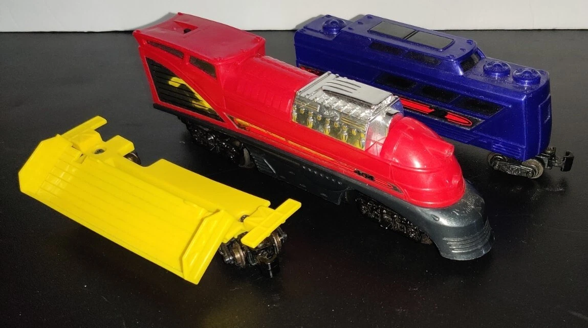 Vintage Hot Wheels Train Set