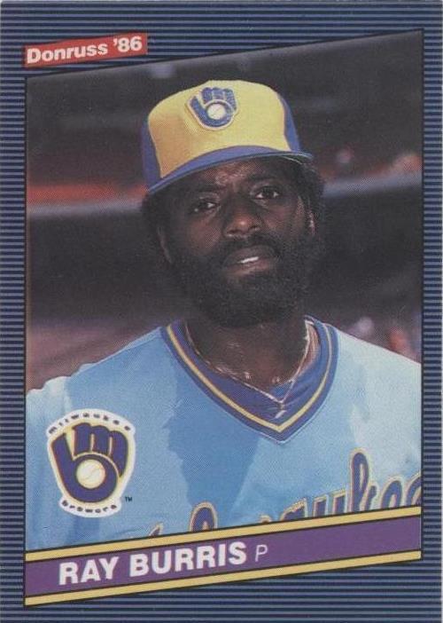 1986 Donruss - Ray Burris #107 for sale online | eBay
