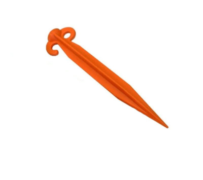 Tent Pegs SUPA PEG Poly Polypropylene CAMPING SAND PEG ORANGE 300MM | eBay