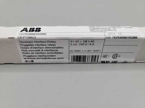 ABB 1SVR405601R2000 / Cr-p120ac2 Pluggable Interface Relays for sale ...