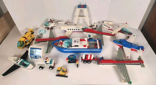 Huge LEGO Vintage 1990s Mixed Lot Police Northwest Century Skyway 6597 ...