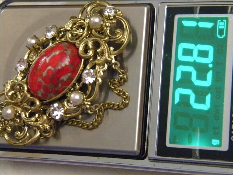 Broche Tchèque Tchécoslovaquie vintage Bijouterie d5818 | eBay