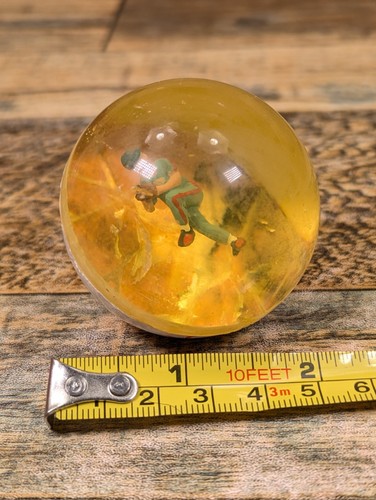 Vintage Floating Baseball Pitcher Player 2" Bouncy Ball Toy | eBay