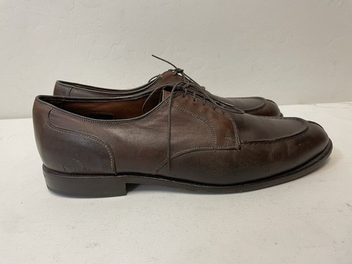 ALLEN EDMONDS Bradley Lace Up Split Toe Derby Shoe in Cordovan Size 13 ...