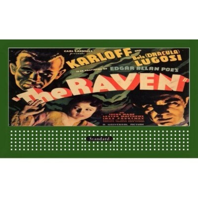 BILLBOARD THEME INSERT The RAVEN- Karloff, Lugosi Lionel Trains Fits ...