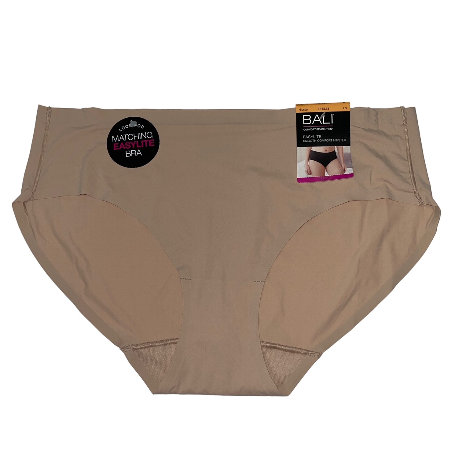 Bali Hipster Panties Easylite Smooth Comfort Soft Sleek M L 2X ...