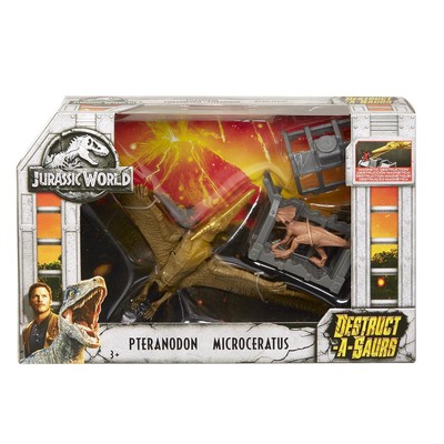 Animals & Dinosaurs Jurassic World Velociraptor Microceratus Destruct-A ...