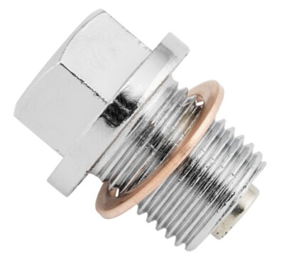 Metric Magnetic Drain Plug 16MM x 1.5 with Crush Washer Motorcycle Auto ...