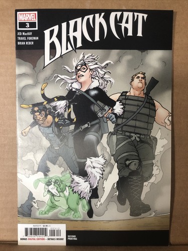 Marvel Comics Black Cat Vol.1 #3 VF-NM 2nd Printing Variant Cover | eBay