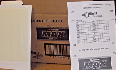 Trapper MAX Glue Trap 144 glue boards NEW SALE MADE IN THE USA | eBay