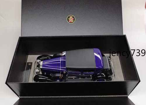 XEROX 1/18 Resin car model 1928 Cadillac Series 341A 1928 Blue Limited ...