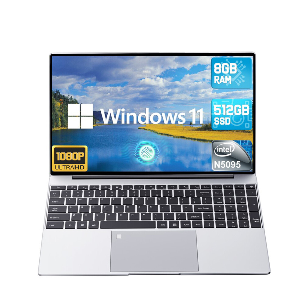 A25 15.6" IPS Laptop Intel Celeron N5095 8GB RAM 512GB SSD Dual Band ...