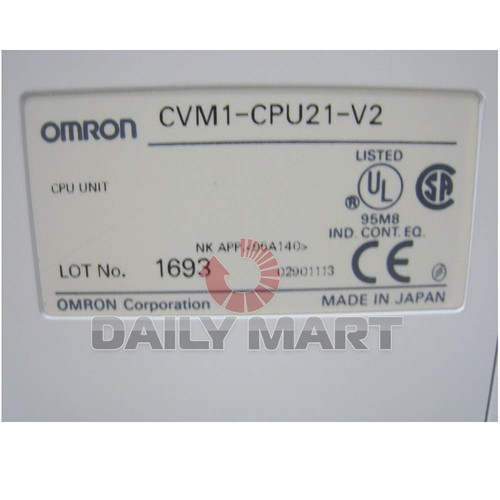 OMRON CVM1-CPU21-V2 SYSMAC PROGRAMMABLE CONTROLLER PLC MODULE CPU UNIT NEW | eBay