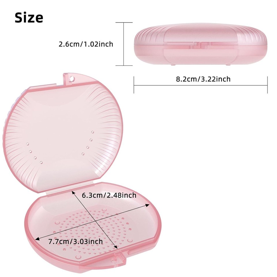 Retainer Case Orthodontic Braces Denture Aligner Container for ...