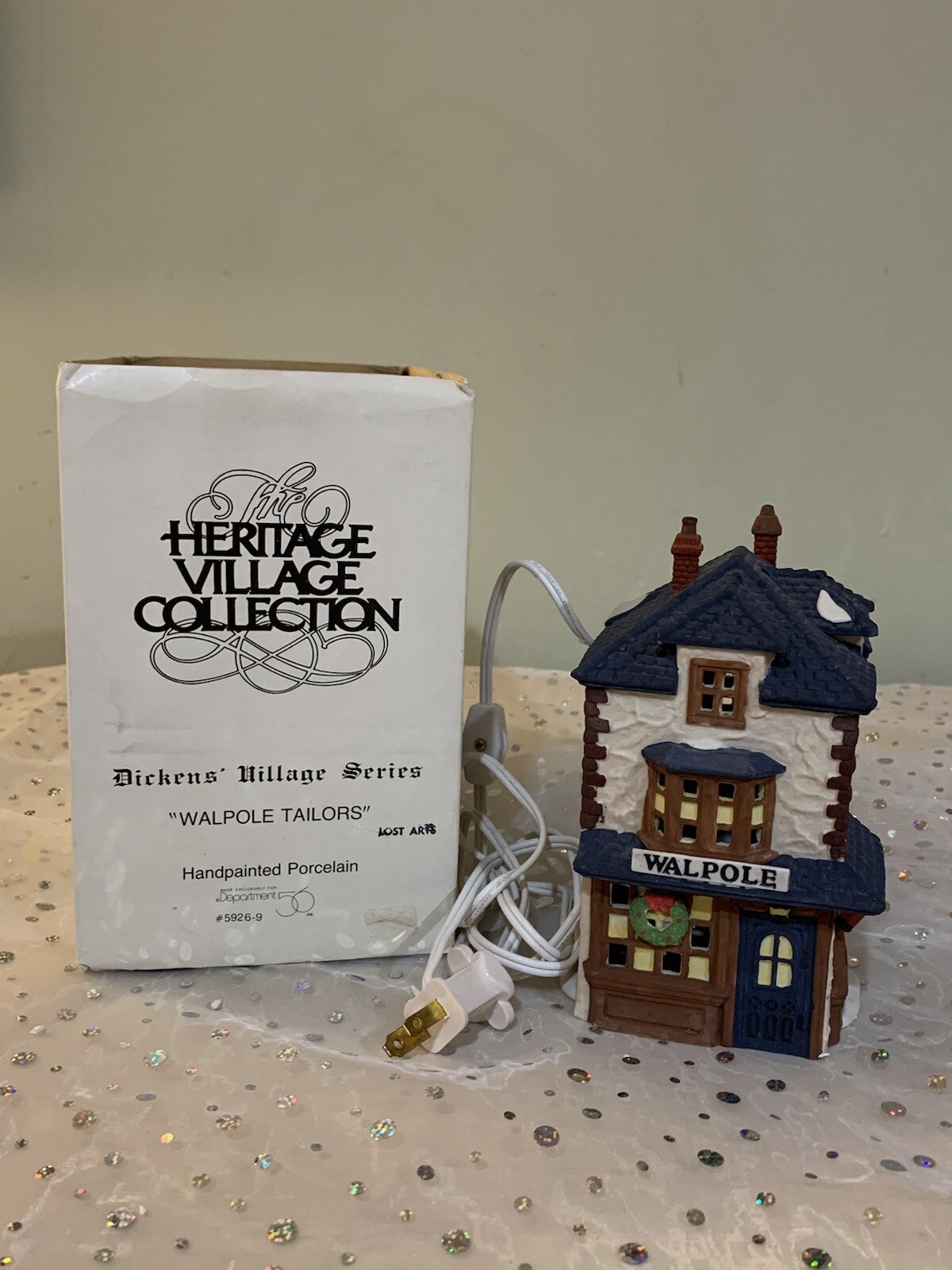 Department 56 Walpole Tailors Dickens Village Series Christmas ...