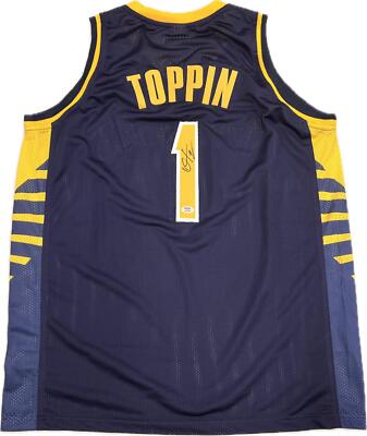 Obi Toppin signed jersey PSA/DNA Indiana Pacers Autographed | eBay