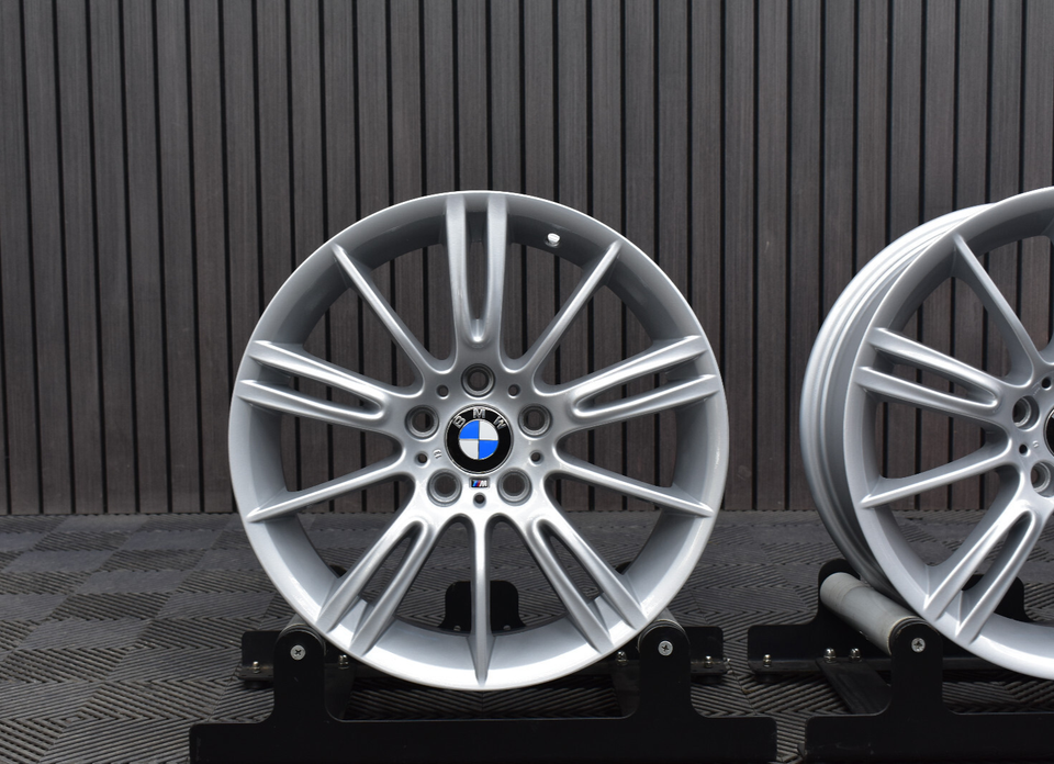 Genuine BMW 3 Series MV3 18" 3 Series Alloy Wheels REFURBISHED SILVER x ...