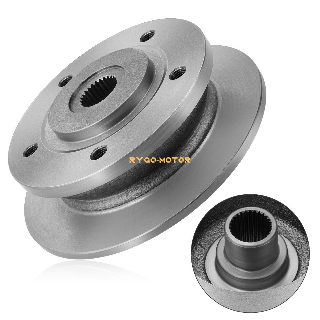 (2) Brake Disc Hubs for John Deere Gator HPX 615E 815E Diesel XUV 620i ...