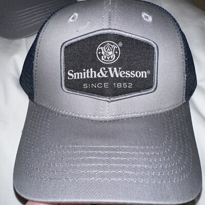 2025 Shot Show Las Vegas, NV Gray/Blue Smith & Wesson Hat Cap | eBay