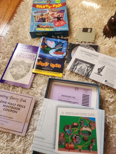 Spellcasting Party Pak 101 201 & 301 Big Box PC Games CD-ROM by Legend ...