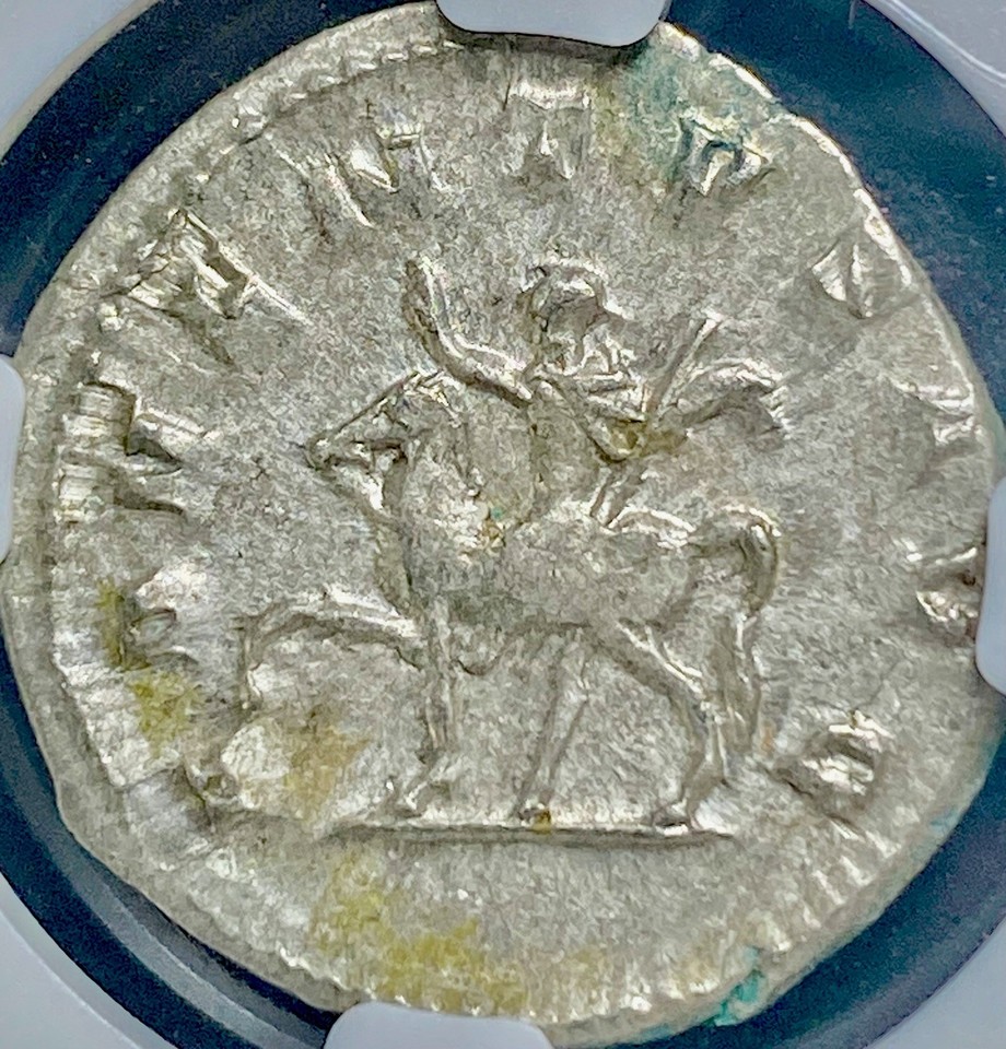 Ancient Roman Coin Emperor Trajan Decius 249-251AD NGC Certified Silver ...