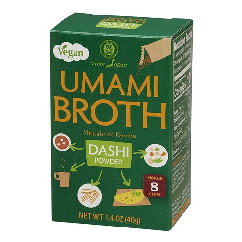 Umami Broth Dashi Powder, Vegan, 1.4Oz, 4 Sachets (Pack Of 1) | eBay