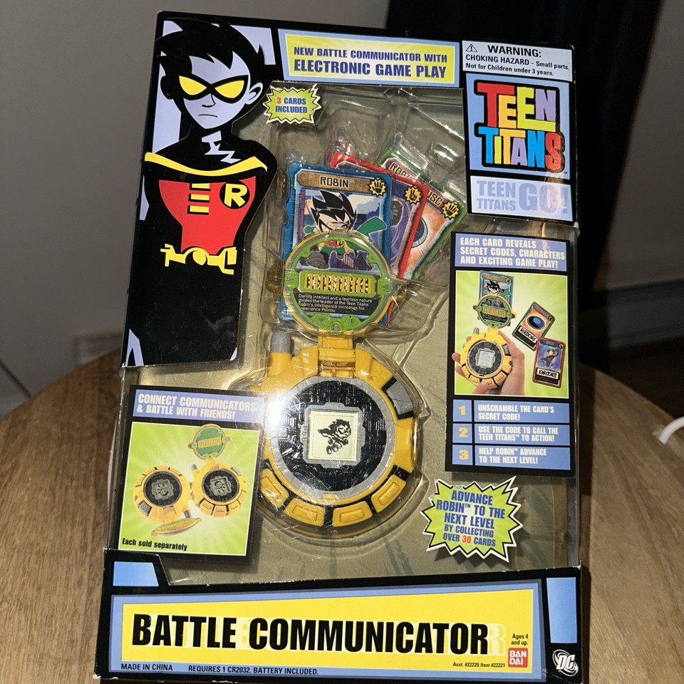 Teen Titans Battle Communicator – Bandai 2003 #22221 – Includes All 3 ...