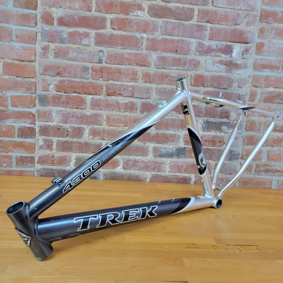 Trek 4300 26" Wheel MTB Frame 19.5" (c-t) Alpha Aluminum 135mm XC Bike ...