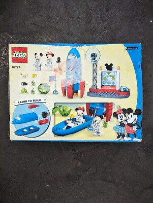 Lego Disney 10774 Mickey Mouse Space Rocket Box Has A Few Dents | eBay
