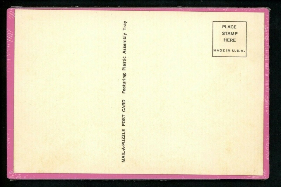 Novelty Mail A Puzzle postcard Dog puppy play comic | eBay
